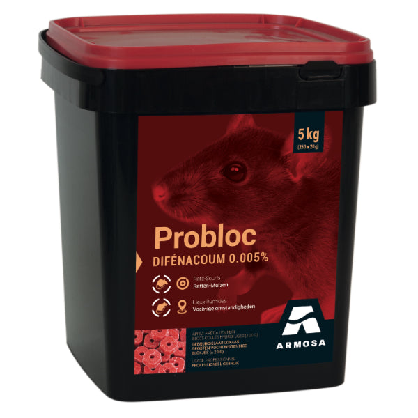 Probloc 20 gr - difenacoum - 5 kg | Dagro